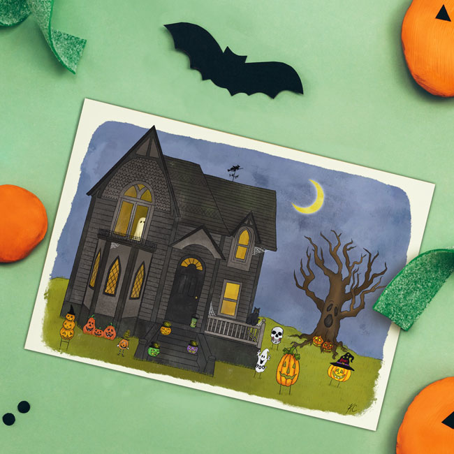 Halloween Greeting Card by Prime Retreat – Coveside Conservation Products