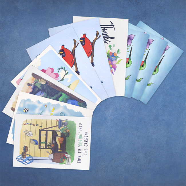 Illustrated Seasonal Greeting Card Package by Prime Retreat – Coveside ...